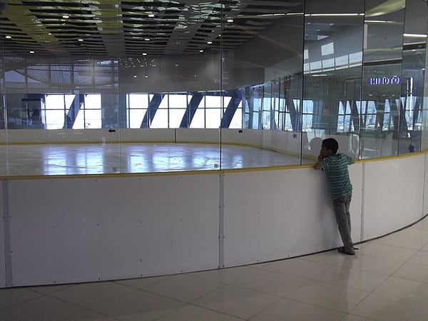 Ice Skating in the White Mountains