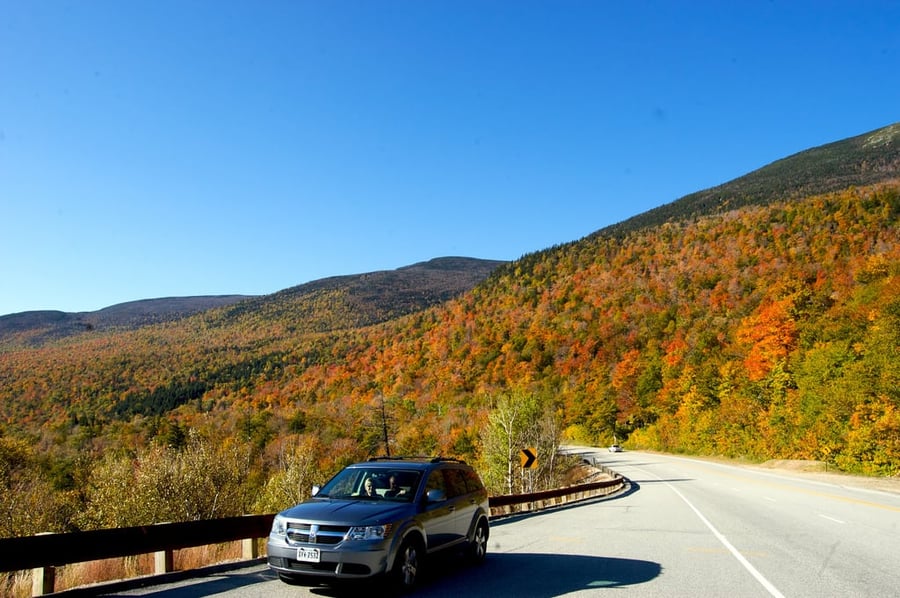 The Most Scenic Drives for Fall Foliage in the White Mountains